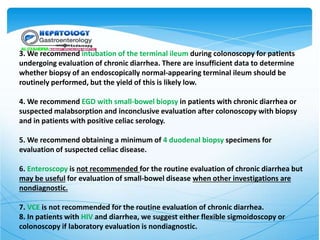 Diarrhea and IBD When to be woeeied ? | PPT