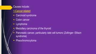 Diarrhea in cancer patients | PPTX
