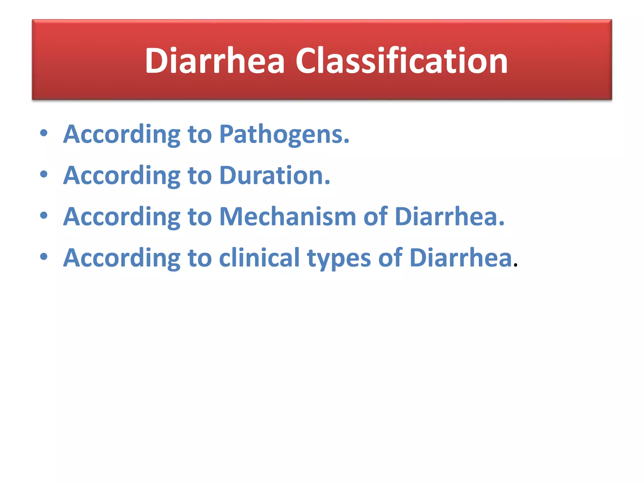 Diarrhea in children | PPTX