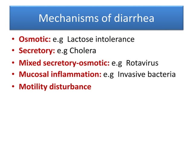 Diarrhea in children | PPT