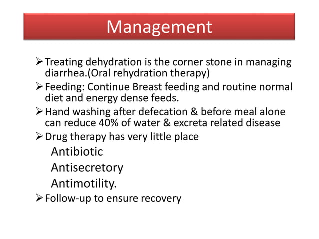 Diarrhea in children | PPT