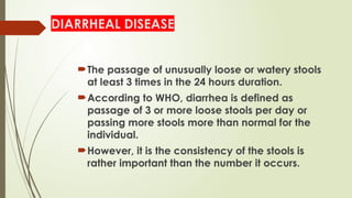 Diarrheal diseases and its management.pptx