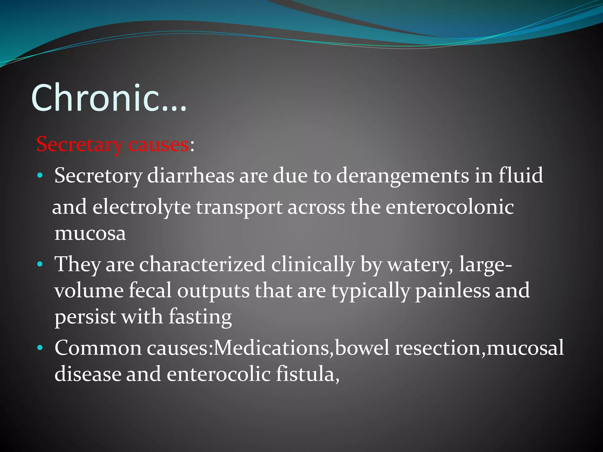 Diarrheal diseases | PPTX