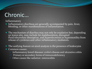 Diarrheal diseases | PPTX