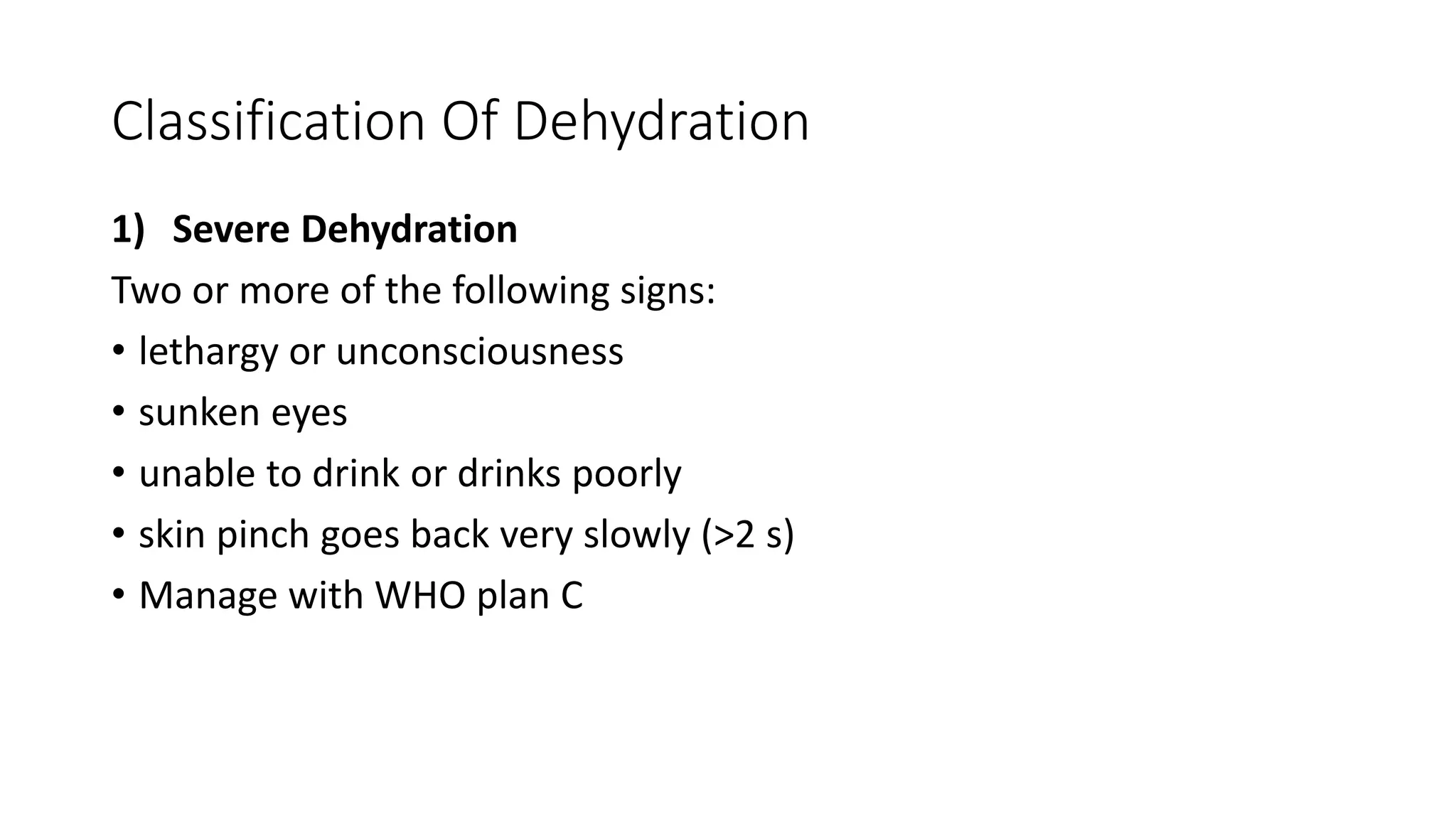 Diarrheal diseases and dehydration | PDF