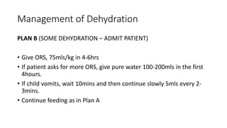 Diarrheal diseases and dehydration | PDF