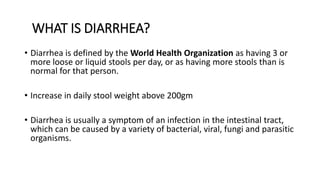 Diarrheal diseases and dehydration | PDF