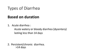 Diarrheal diseases and dehydration | PDF