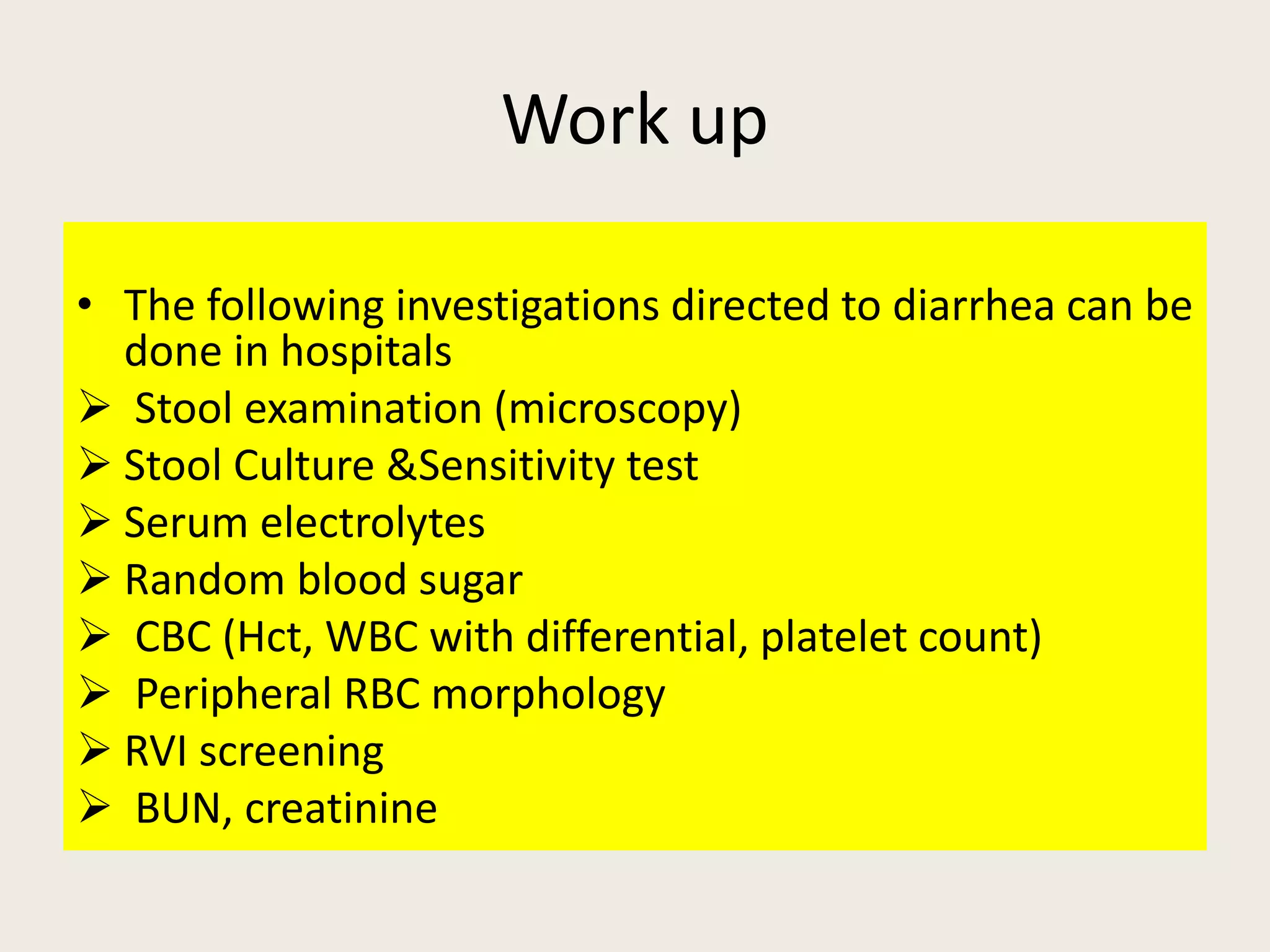 Diarrheal diseases in children | PPTX