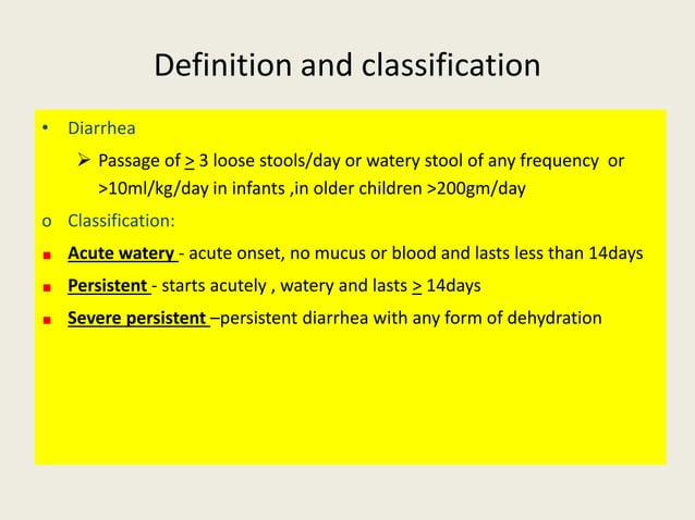 Diarrheal diseases in children 4th year | PPT