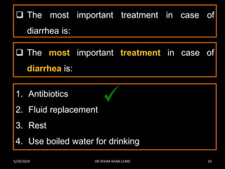 Diarrhea: Epidemiology, Prevention & Control | PDF