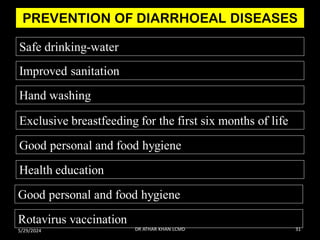 Diarrhea: Epidemiology, Prevention & Control | PDF