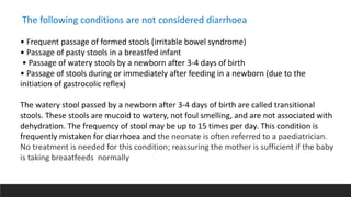 diarrhea presentation.pptx vigneshwaean presentation | PPT