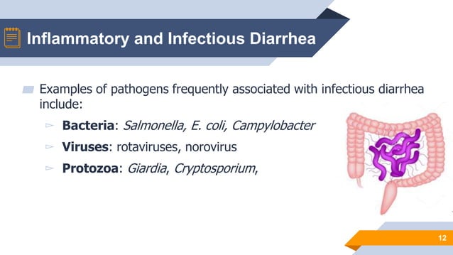Acute infectious diarrhea | PPTX | Digestive Disorders | Diseases and Conditions