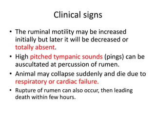 Diarrhea & tympany | PPT