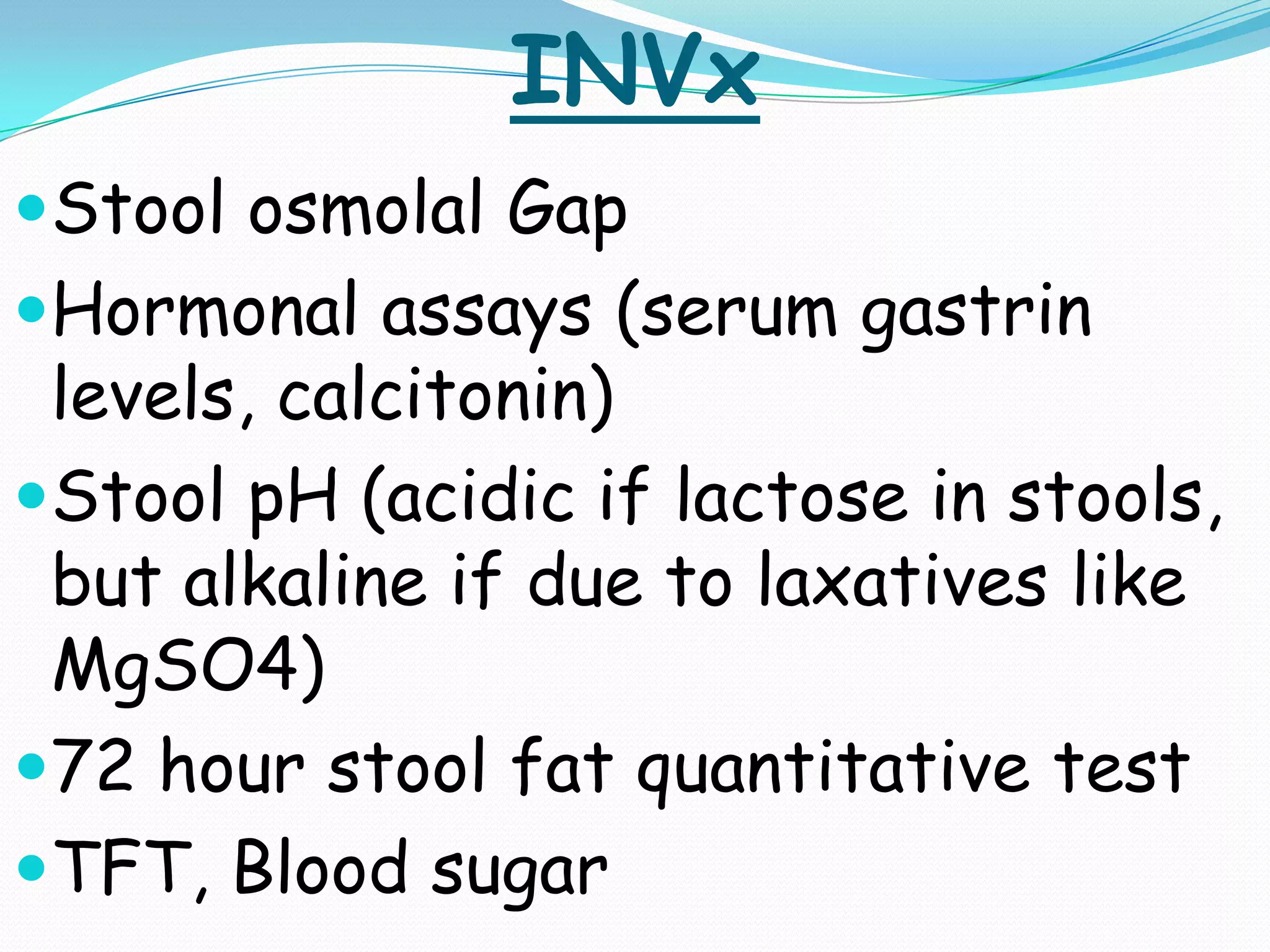 Diarrhoea | PPTX