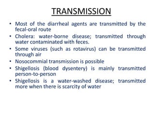 Diarrhoea | PPTX