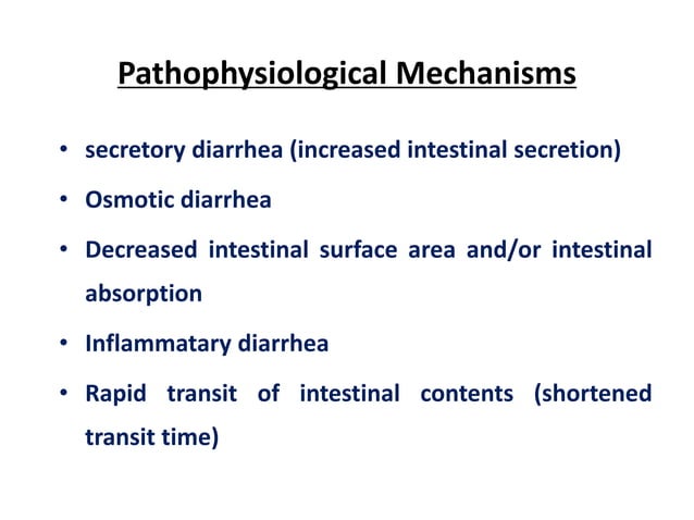 Diarrhoea | PPTX | Digestive Disorders | Diseases and Conditions