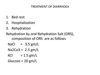 Diarrhoea | PPTX