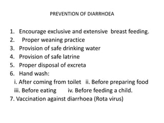 Diarrhoea | PPTX