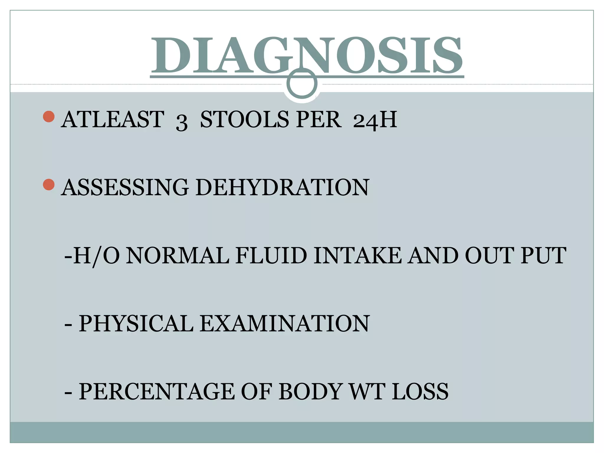 Diarrhoea in children | PPT