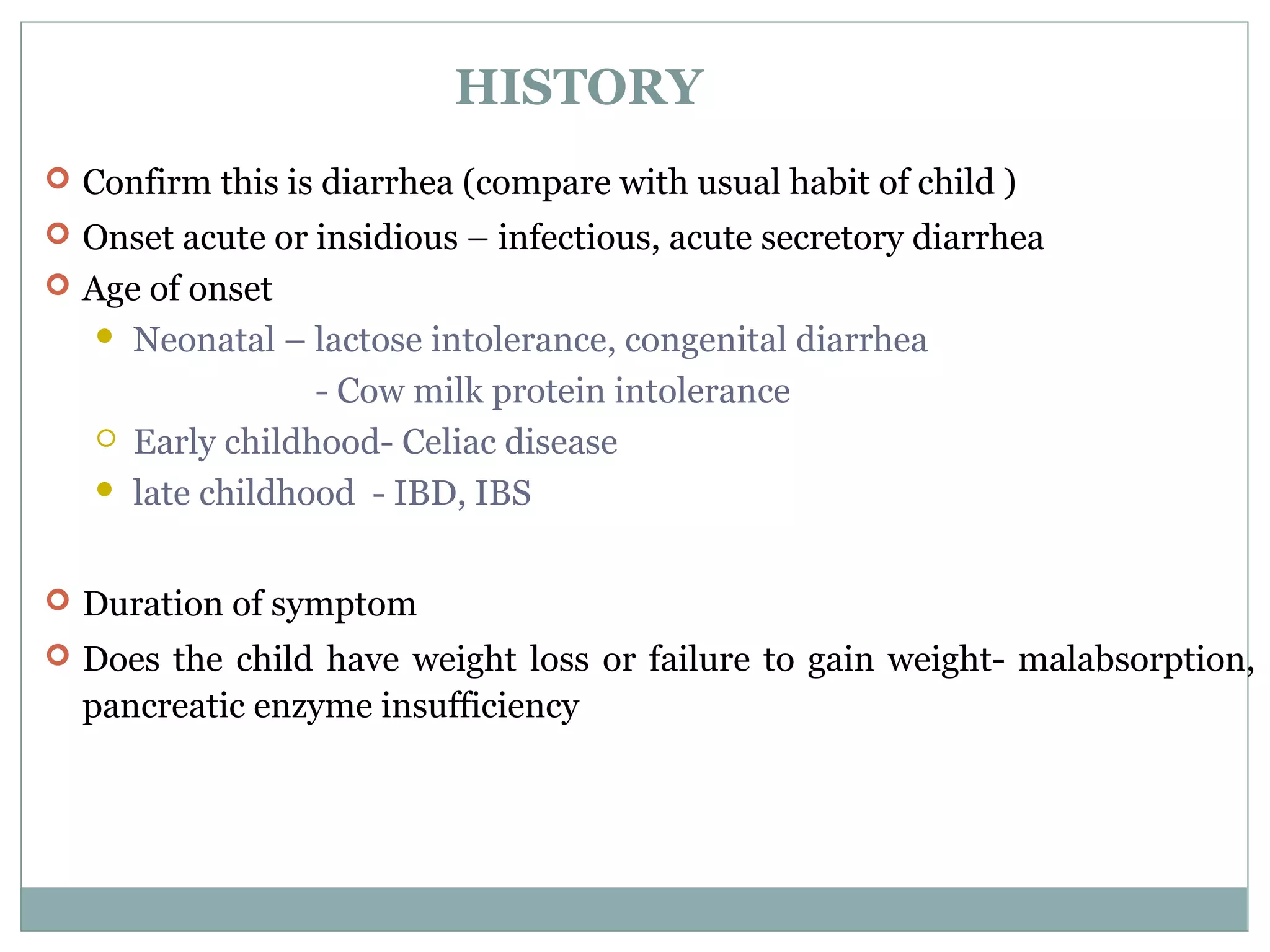 Diarrhoea in children | PPT