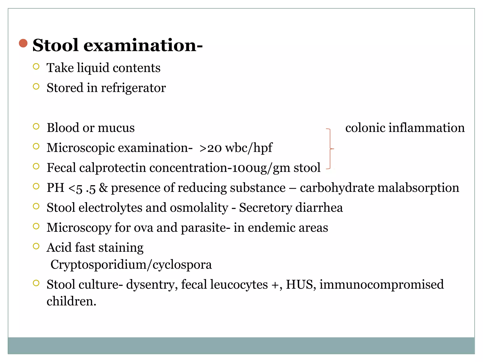 Diarrhoea in children | PPT