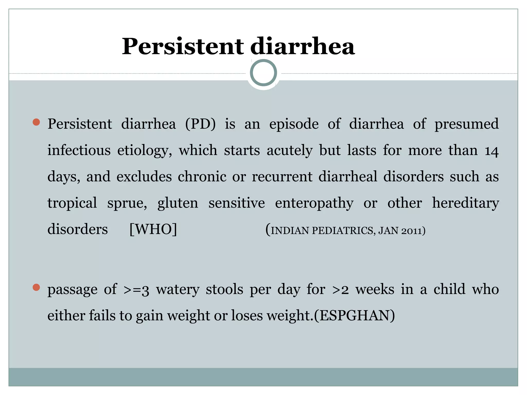 Diarrhoea in children | PPT