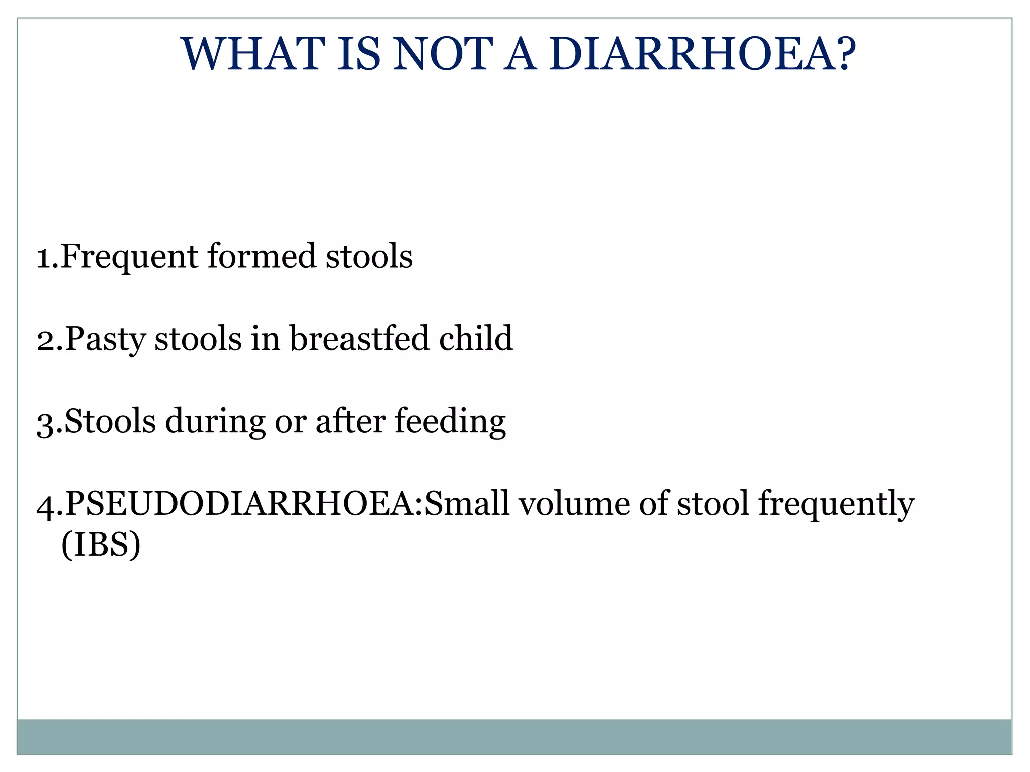 Diarrhoea in children | PPT
