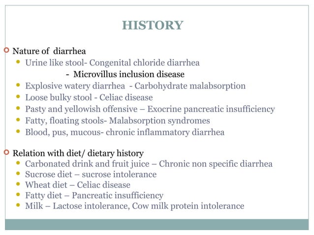 Diarrhoea in children | PPT