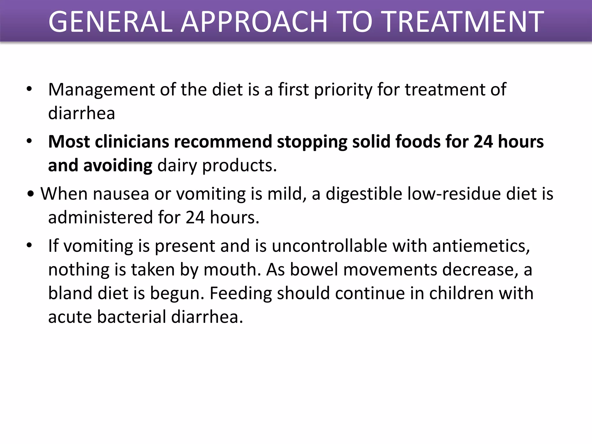 Diarrhoea | PPTX