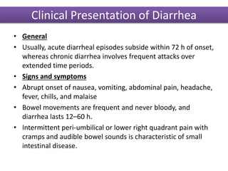 Diarrhoea | PPT