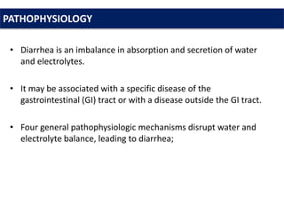 Diarrhoea | PPT