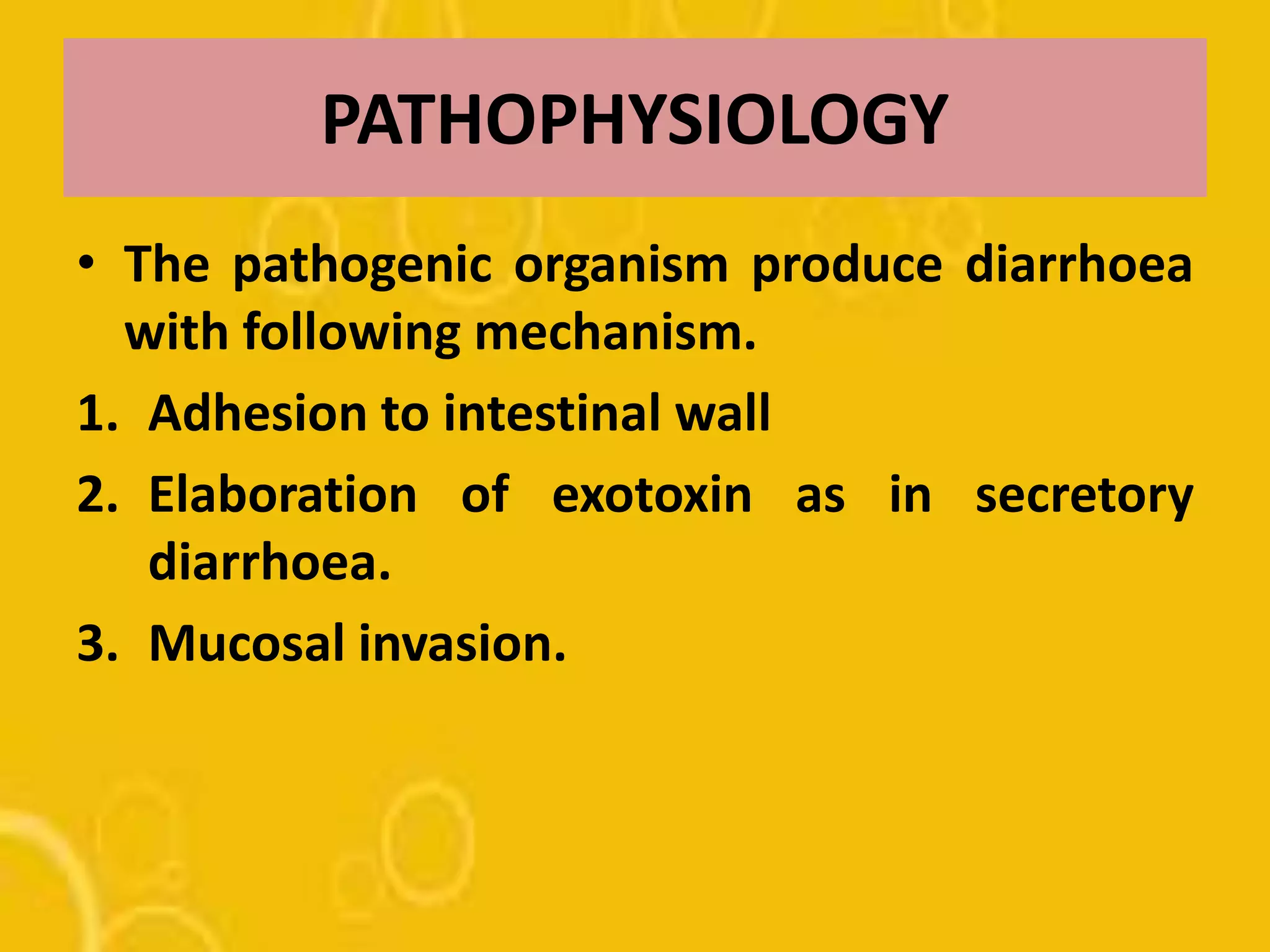Diarrhoea | PPTX