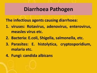 Diarrhoea | PPTX
