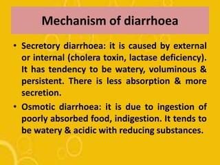 Diarrhoea | PPTX