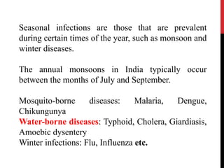 Seasonal Diseases - Diarrhoea , treatment .pptx