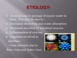 Diarrhoea[ | PPTX