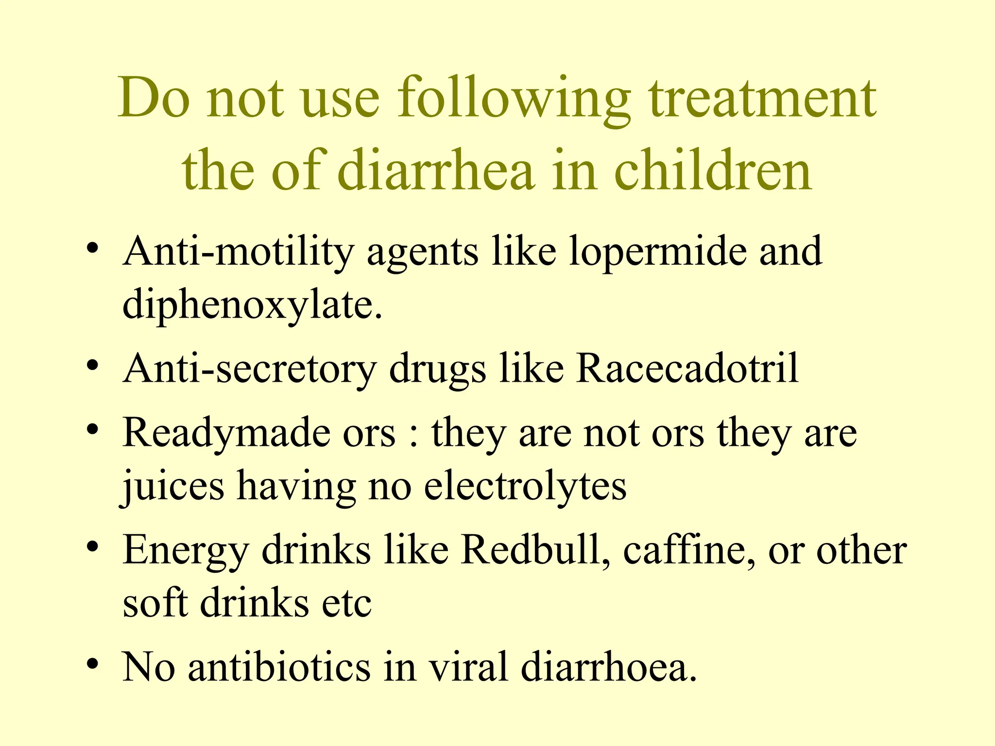 diarrhoea in paediatric patient by dr nirav pravinbhai hamirani | PPT