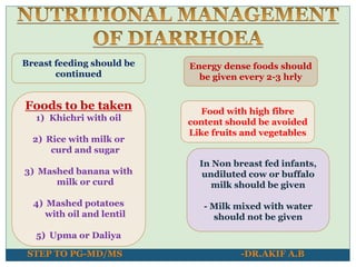 Diarrhoea and dehydration | PPTX