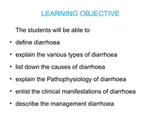 DIARRHOEA & APPENDICITIS gi problems s | PPTX