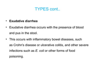 DIARRHOEA & APPENDICITIS gi problems s | PPTX