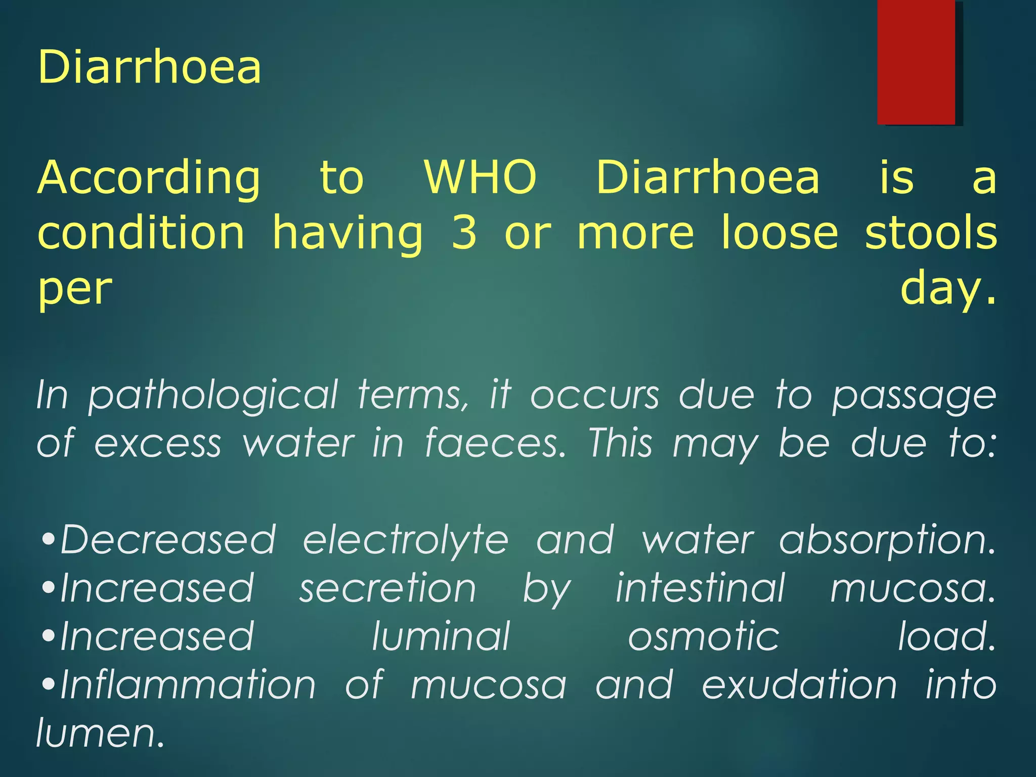 Diarrhoea and constipation | PPT
