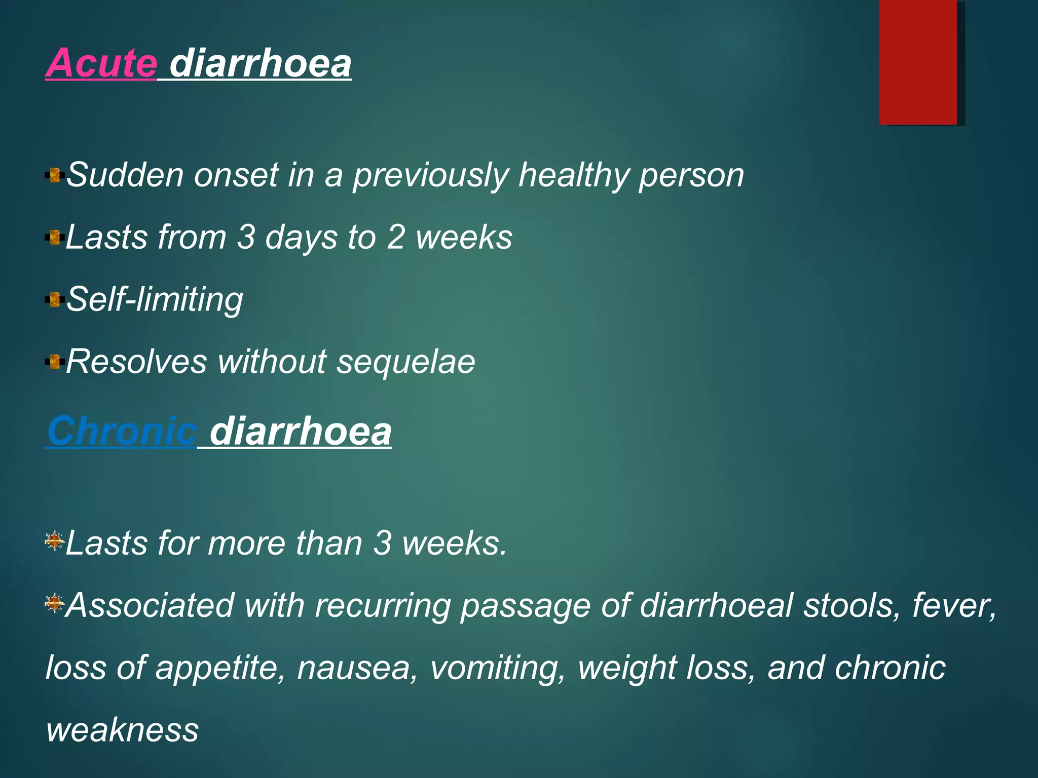 Diarrhoea and constipation | PPT