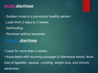 Diarrhoea and constipation | PPT