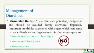 Diarrhoea in children english | PPTX