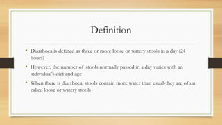 DIARRHOEA in children. What causes diarrhea | PDF