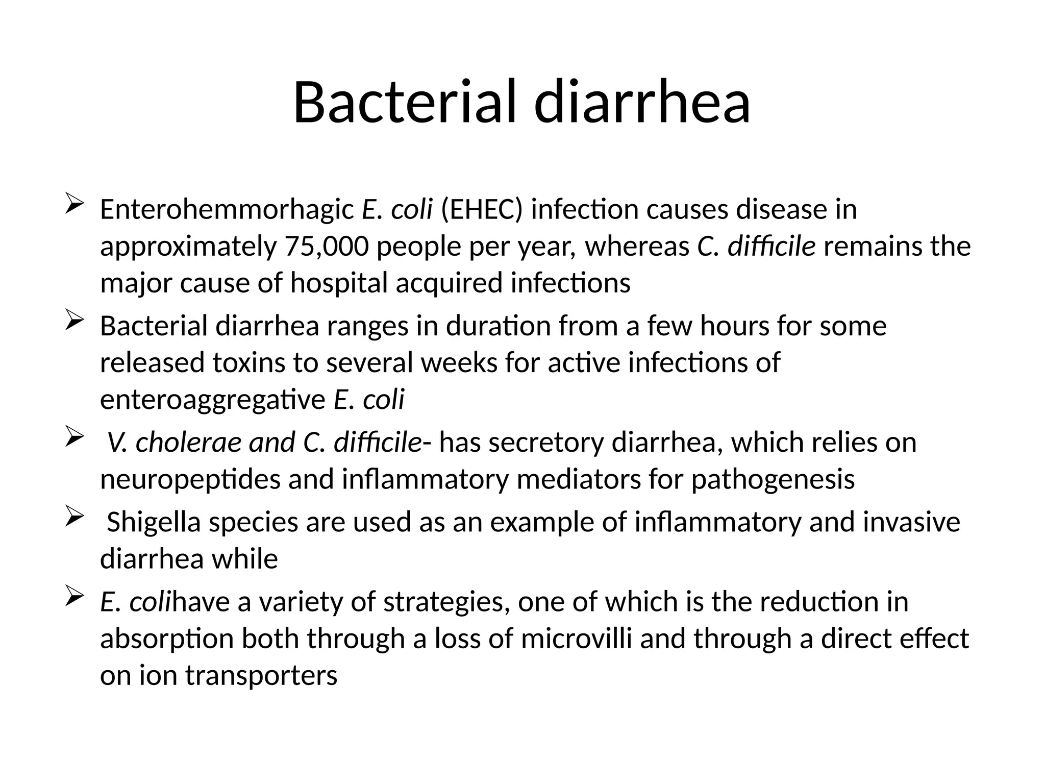 Diarrhoea cause, pathophysiology effects, treatment and allnotes by ...
