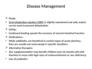 Diarrhoea cause, pathophysiology effects, treatment and allnotes by ...