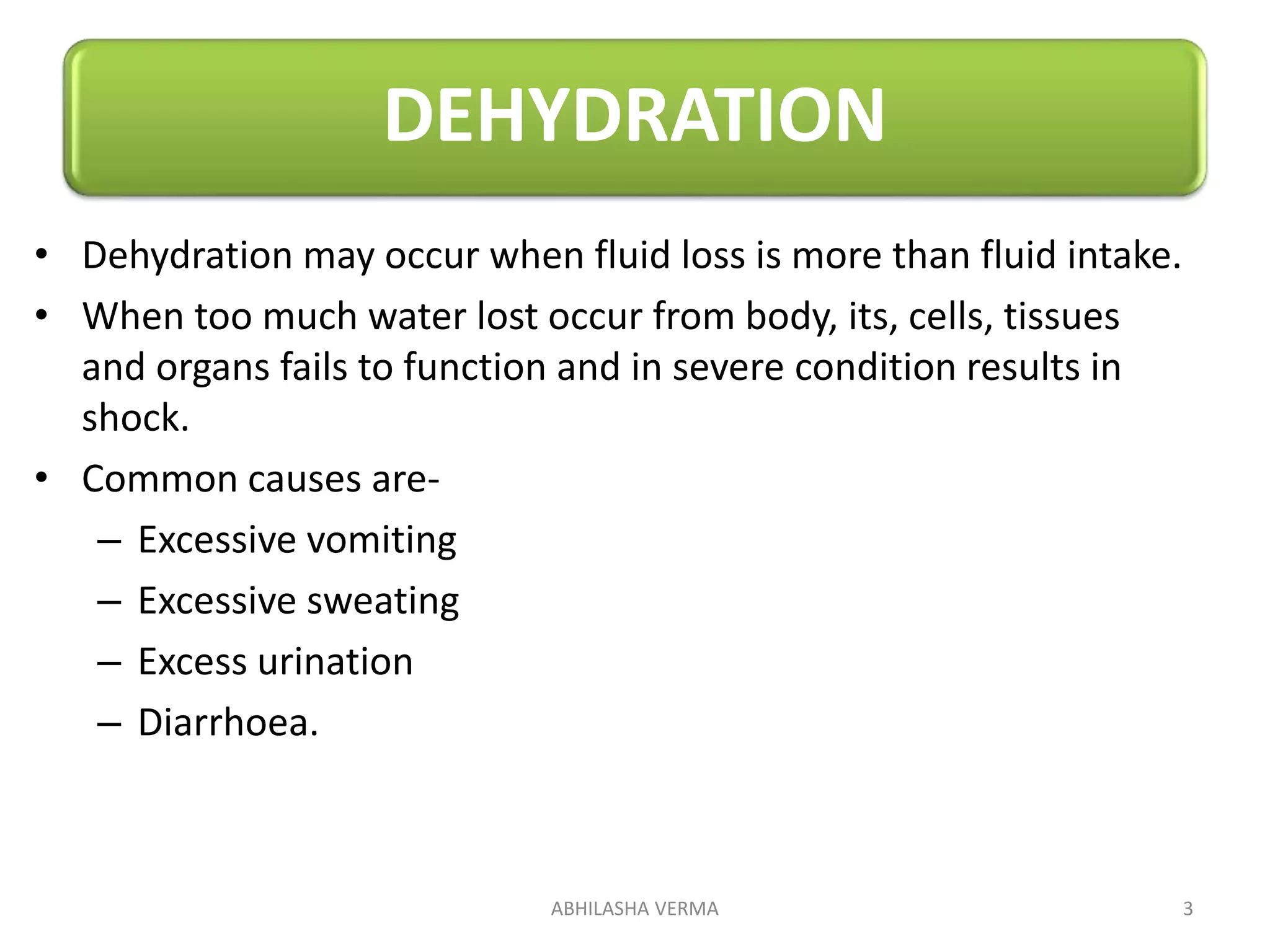 Treatment of Diarrhoea | PPTX